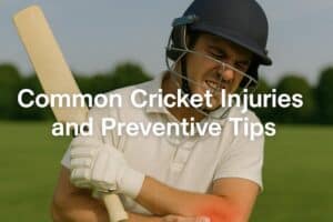 Common Cricket Injuries and Preventive Tips | CricketBio